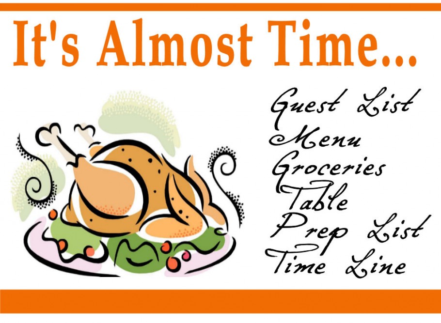Ready? It’s Almost Time for Thanksgiving - Saving Dinner