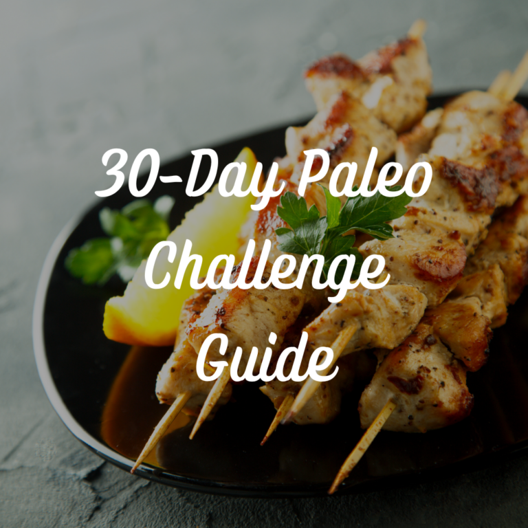 30 Day Paleo Challenge – Saving Dinner
