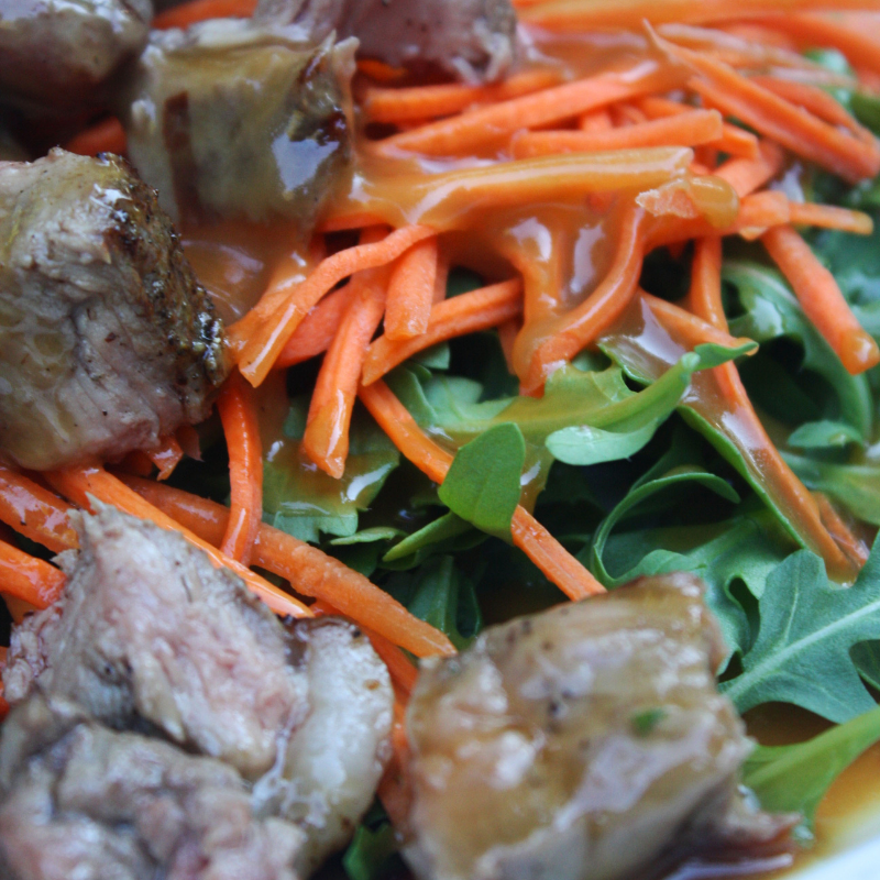 Marinated Sage Steak Salad – Saving Dinner